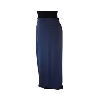 LuLaRoe | Skirts | Lularoe Maxi Skirt In Solid Navy Blue Jersy Knit ...